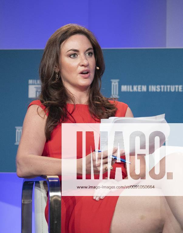 Beverly Hills, California, U.S - Hadley Gamble reporter and anchor ...