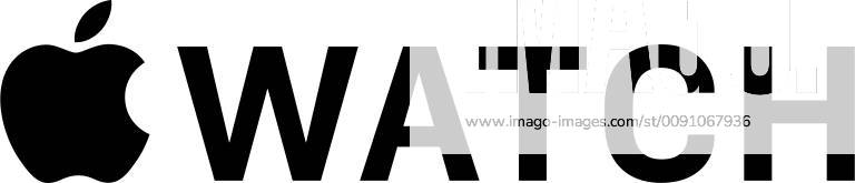 Apple Watch Logo Corporate Identity lettering optional white background ...