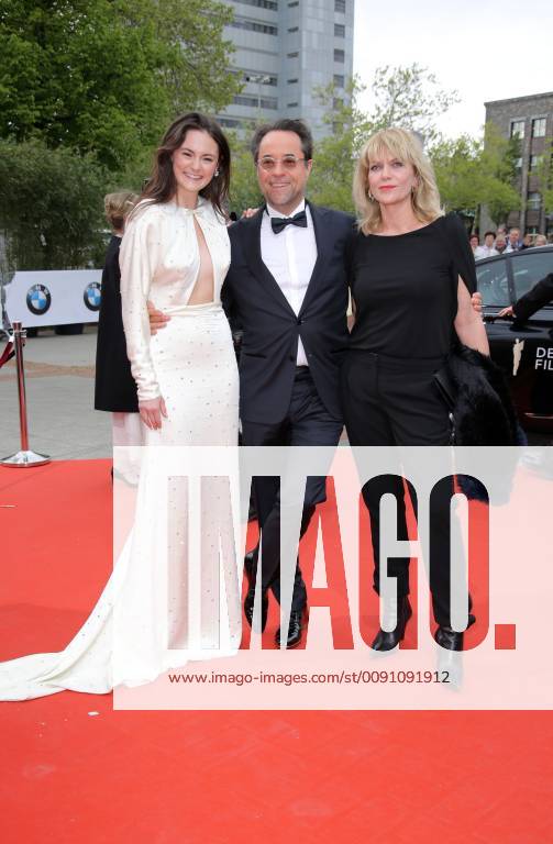 German Film Award 03 05 2019 Lea van Acken Jan Josef Liefers with his ...