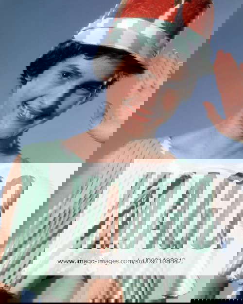 Die deutsche Schauspielerin Angelika Meissner, 1959. German actress ...