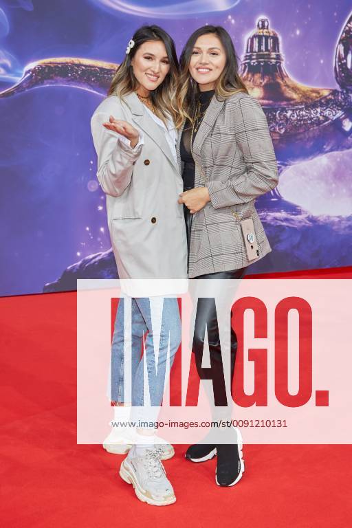 Anna Maria Damm with Sister Katharina Damm Gala Screening for Disney ...