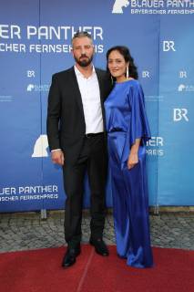Murathan Muslu and Neshe Demir, Bavarian Television Prize 2019 at the ...