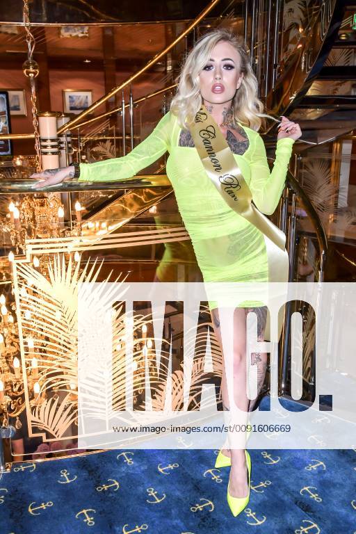 Little Miss Loon attends the Cannon Run Launch Party at The Sunborn ...