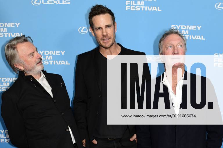 SYDNEY FILM FESTIVAL RED CARPET, Australian actors Sam Neill, Aaron ...