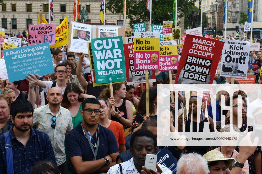 . 25 07 2019. London, United Kingdom. Labour Party rally in London ...