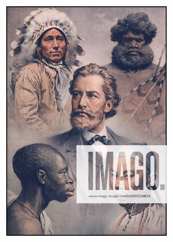 The five races of Mankind. The five races of Mankind. five men ...