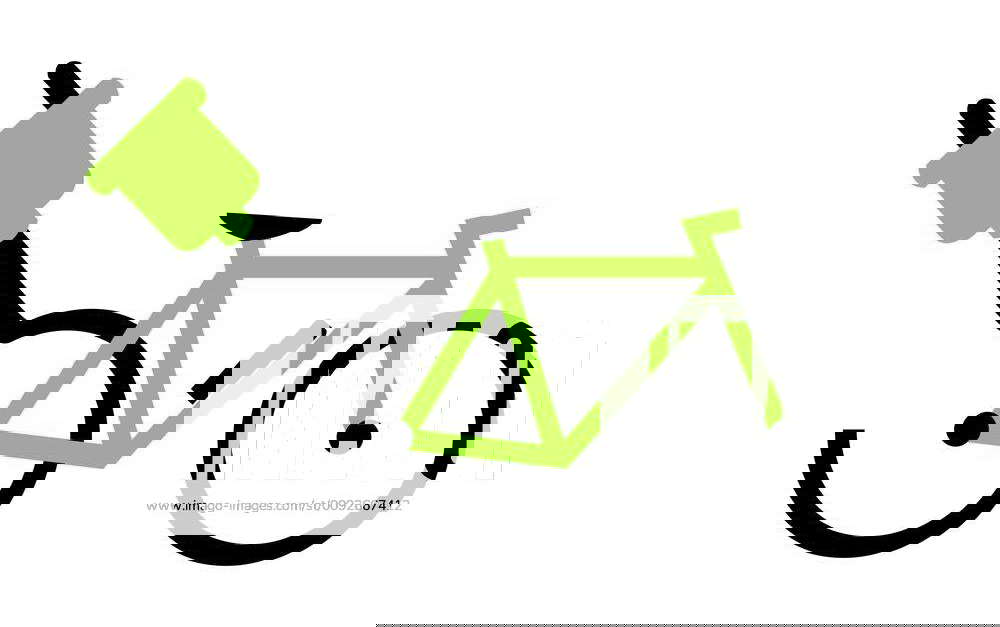 Green E-Bike Symbol with plug Y