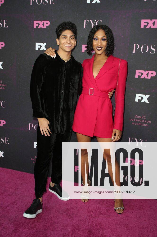 WEST HOLLYWOOD, CA - AUGUST 9: Angel Bismark Curiel, Mj Rodriguez, at ...