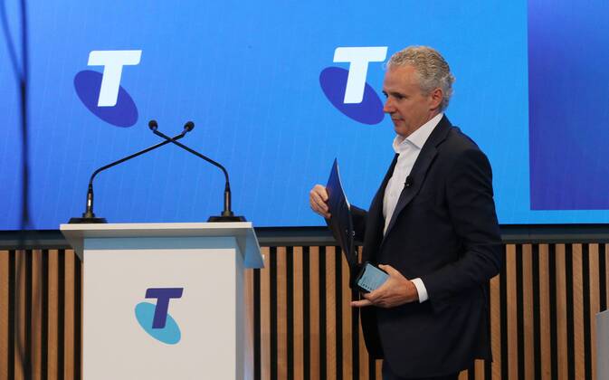 TELSTRA FULL YEAR RESULTS, Telstra CEO Andrew Penn and new CFO Vicky ...