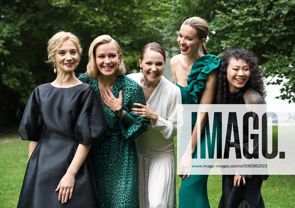 KALININGRAD, RUSSIA - : Actresses Yulia Khamitova, Yulia Peresild ...