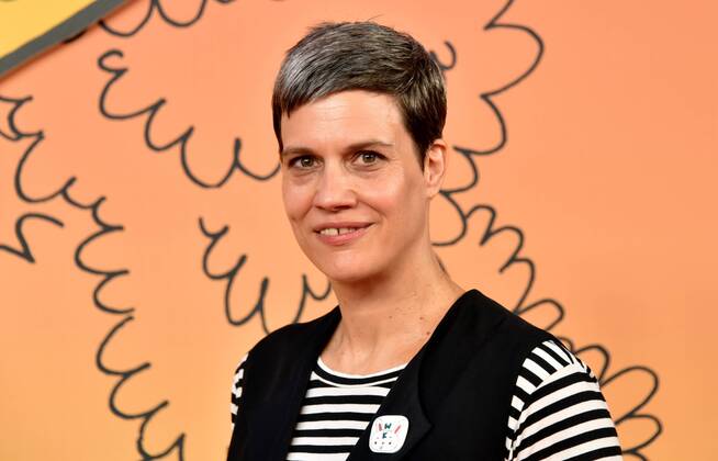 The illustrator Daniela Kohl comes to the premiere of the movie Mein ...