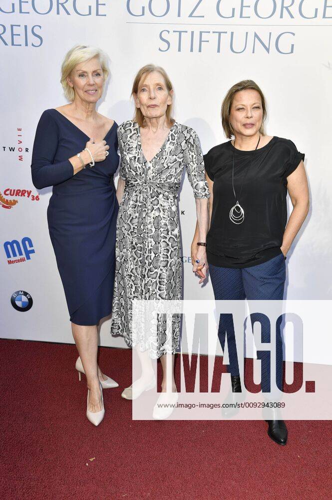 Marika Ullrich, Margit Carstensen and Tanja George at the presentation of the Götz George Prize