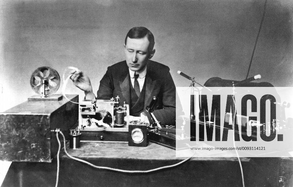 Guglielmo Marconi radio pioneer Guglielmo Marconi (1874-1937), Italian ...