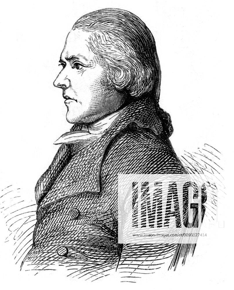 William Jessop (1745-1814) British Civil Engineer. c1860 . Particularly ...