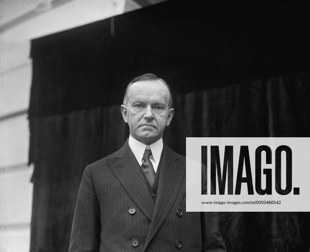 U.S. President Calvin Coolidge, Portrait, Washington DC, USA, National ...