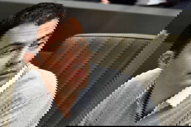 Groen s Stijn Bex pictured during a plenary session of the Flemish ...