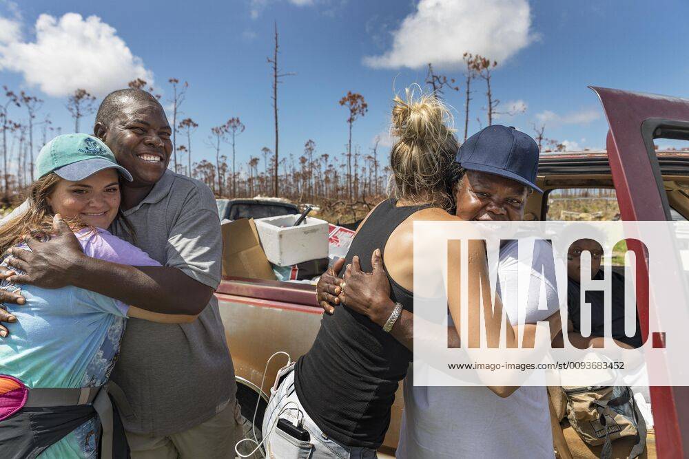 Freeport, Bahamas: BROOKE HARMON, of Fort Myers, left, hugs STEVE ...