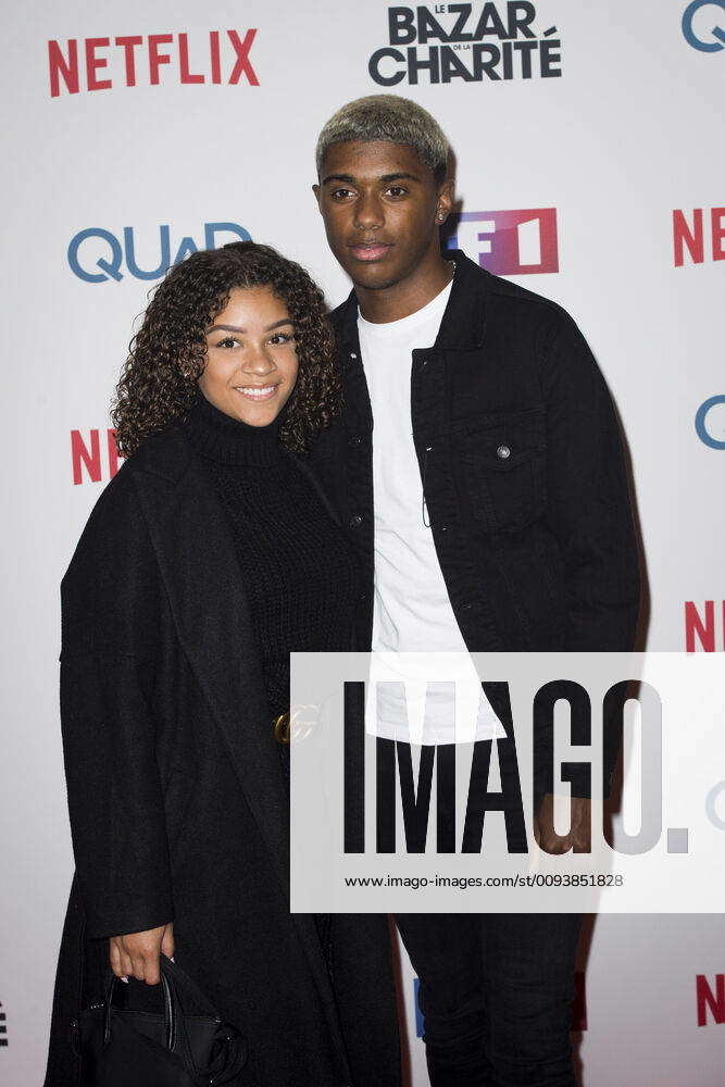 Maxence Efa et Olivia LVS CELEBRITES : Photocall Bazar de la Charite ...