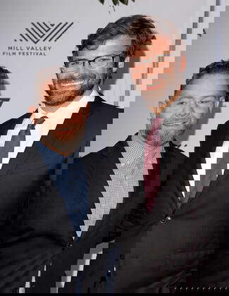 MILL VALLEY, CALIFORNIA - OCTOBER 03: Asher Goldstein and Andrew Lanham ...