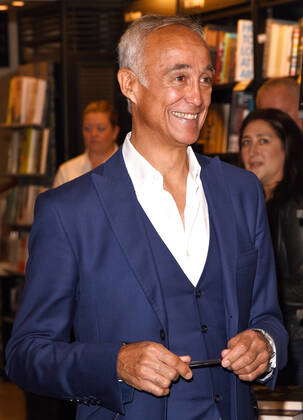 Wham! George & Me Book Signing London, UK. Andrew Ridgeley signs copies ...