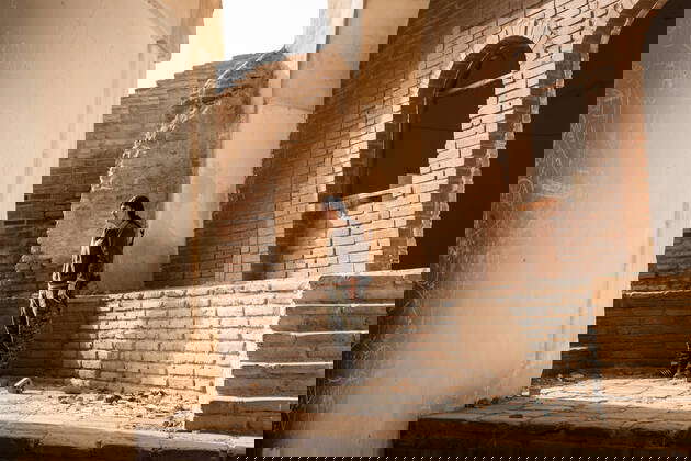 Jan 6 - SYRIA ROJAVA NORTH SYRIA NEAR RAQQA QALAT JABAR CASTLE - The ...