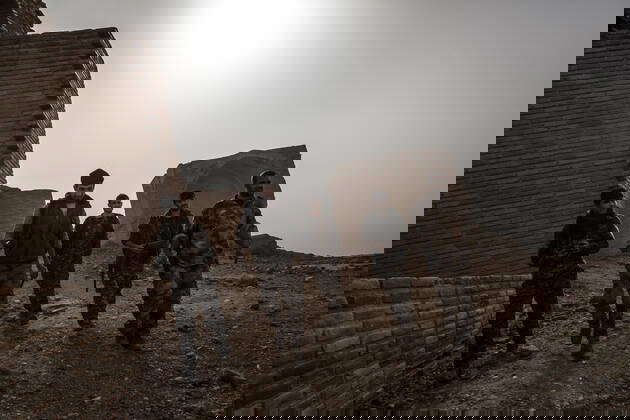 Jan 6 - SYRIA ROJAVA NORTH SYRIA NEAR RAQQA QALAT JABAR CASTLE - The ...