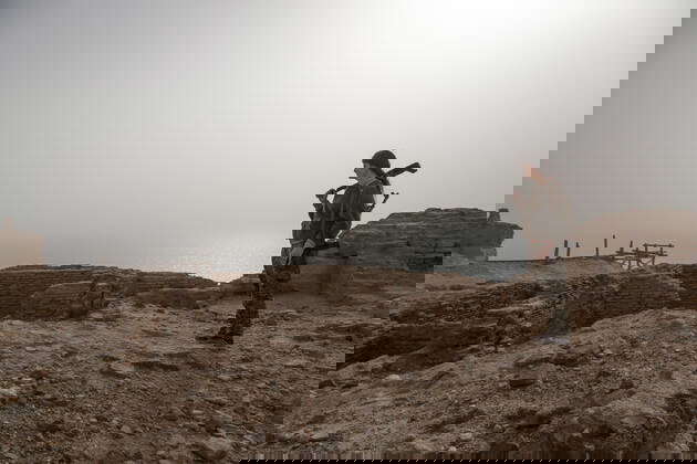 Jan 6 - SYRIA ROJAVA NORTH SYRIA NEAR RAQQA QALAT JABAR CASTLE - The ...