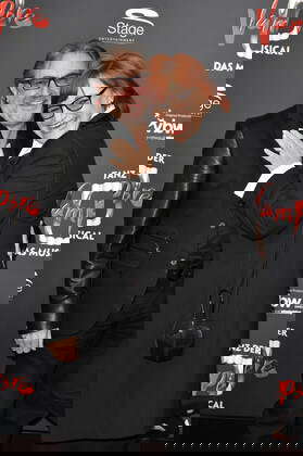 Lou Hoffner with husband Gerhard Steinle at the premiere of Tanz der ...