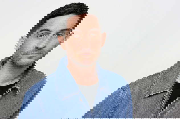 Christoph Bach at a photo shoot for the television film Das Märchen von ...