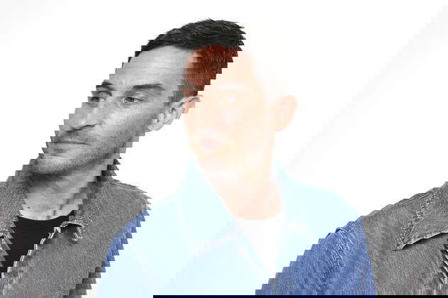 Christoph Bach at a photo shoot for the television film Das Märchen von ...