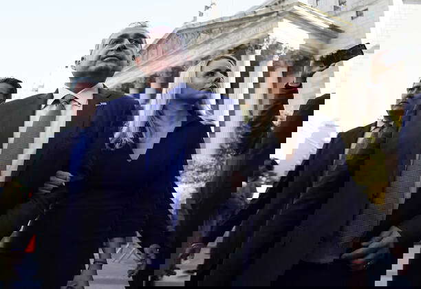 Lev Parnas arrives for arraignment in Manhattan federal court before U ...