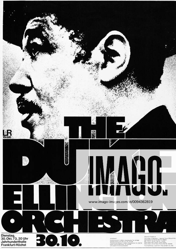 Duke Ellington Poster The Duke Ellington Orchestra 01 June