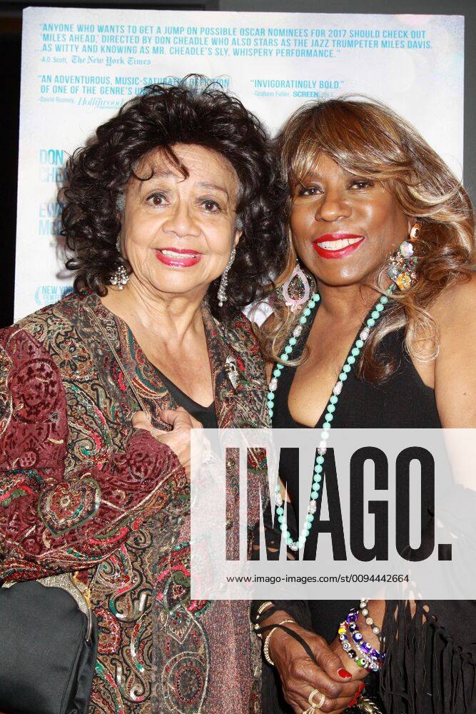 Frances Davis & Cheryl Davis Wife And Daugher Of Miles Davis Miles Ahead, Premiere, Los Angeles