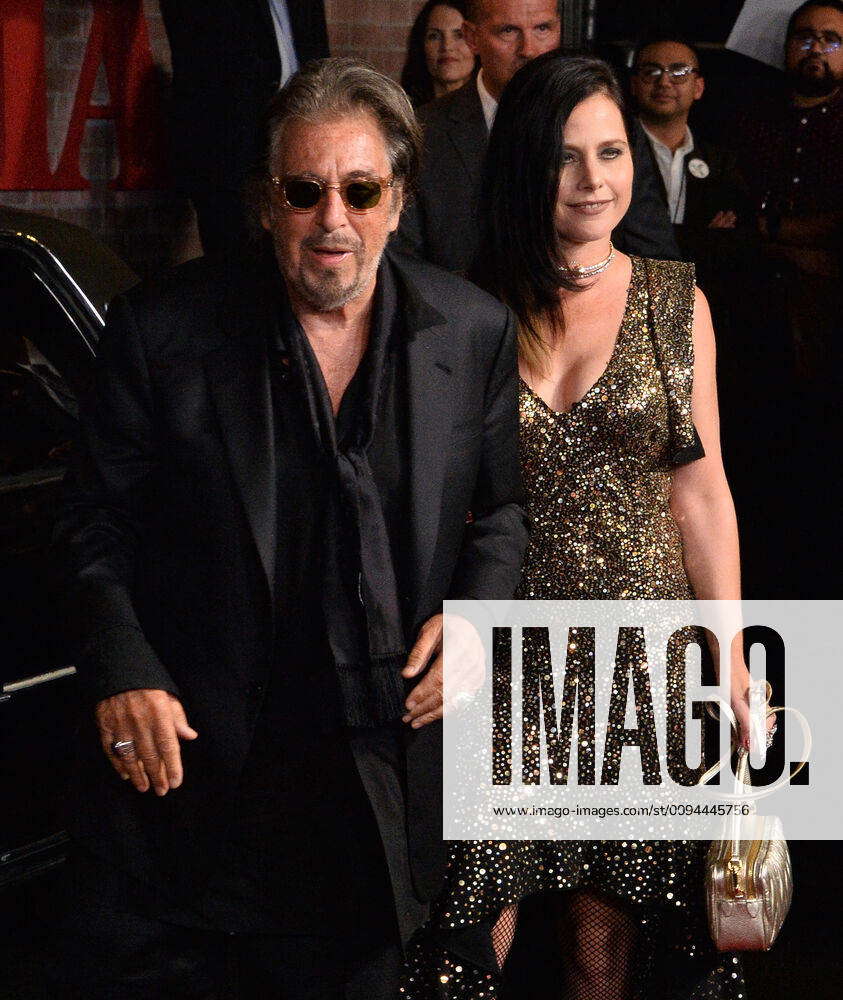 Cast member Al Pacino and Israeli actress Meital Dohan attend the ...