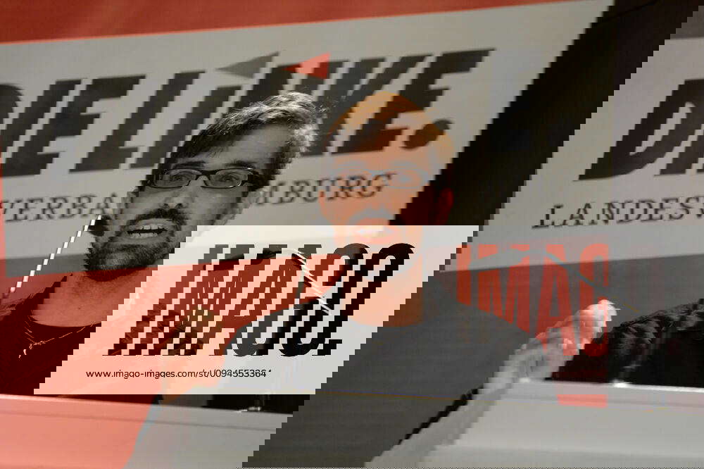 Hamburg, the 20 10 2019, top candidate David Stoop will lead the Left ...