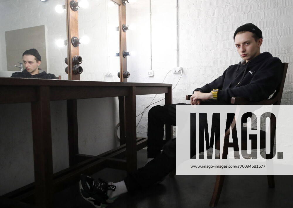 MOSCOW, RUSSIA - : Actor Ivan Zlobin, a student of the Russian ...