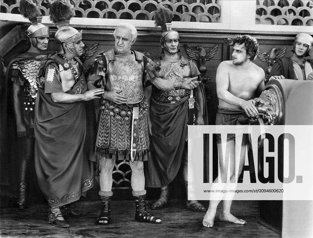 Frank Currier & Ramon Novarro Characters: Quintus Arrius & Judah Ben-Hur Film: Ben-Hur: A Tale Of