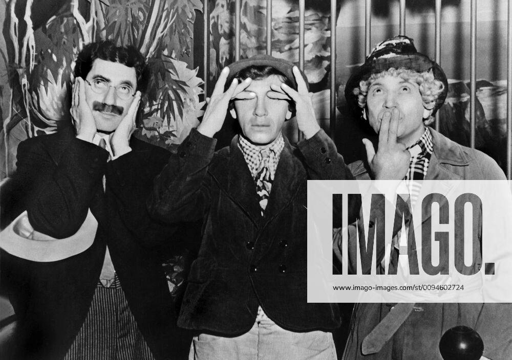 Chico And Harpo Marx Harpo Marx . The Marx Brothers . Chico Marx