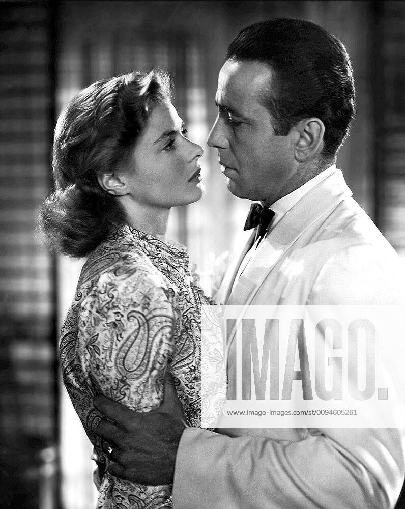 Ingrid Bergman & Humphrey Bogart Characters: Ilsa Lund,Rick Blaine Film ...