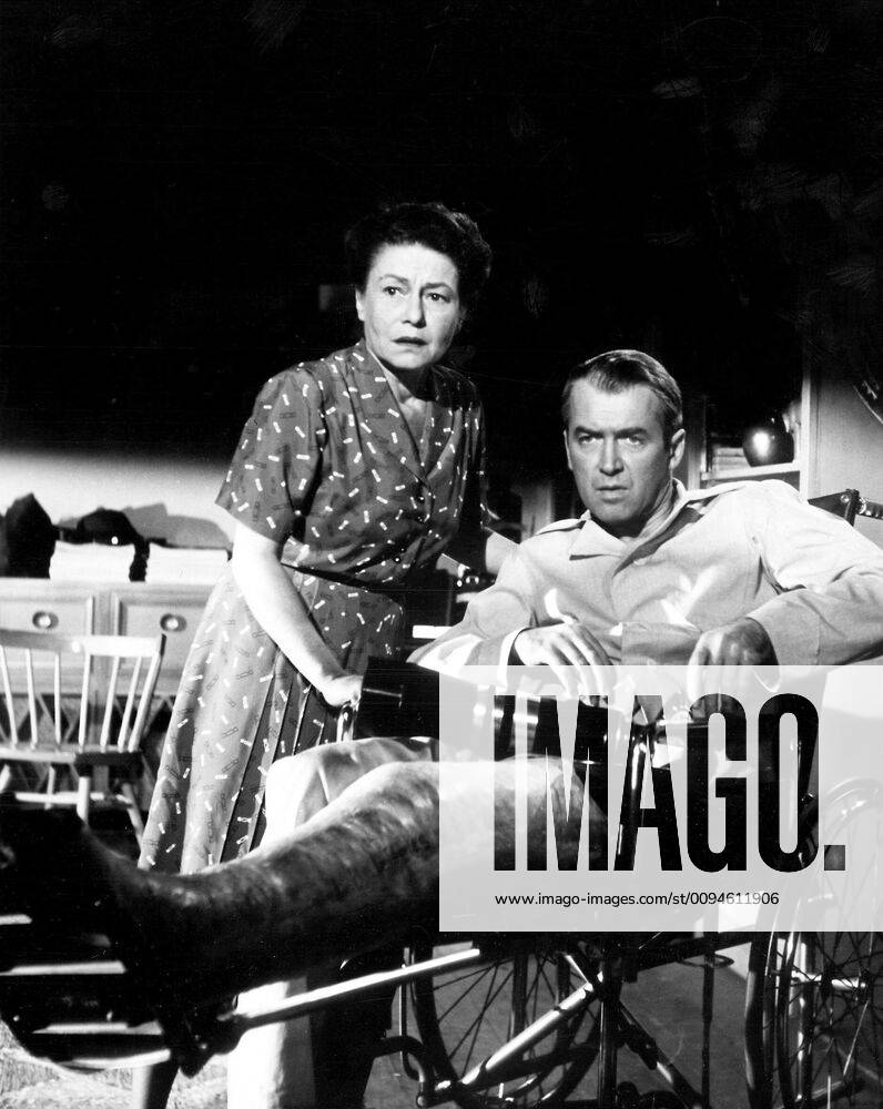 Thelma Ritter & James Stewart Characters: Stella, L.B. Jeff Jefferies ...