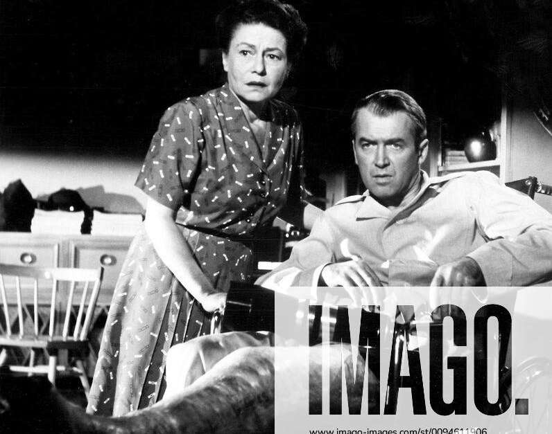 Thelma Ritter & James Stewart Characters: Stella, L.B. Jeff Jefferies ...