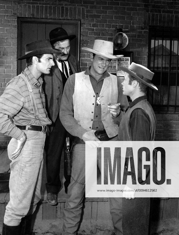 Dennis Weaver, Milburn Stone & James Arness Characters: Chester, Doc ...
