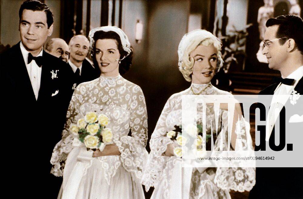 Elliott Reid, Jane Russell, Marilyn Monroe & Tommy Noonan Characters ...