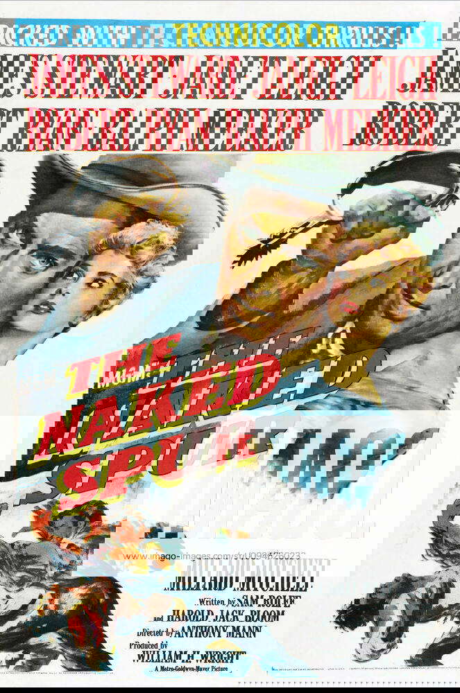 James Stewart & Janet Leigh Poster Characters: Howard Kemp & Film: The Naked Spur (1950) Director