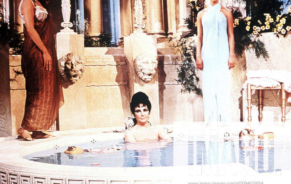 Isabel Cooley, Elizabeth Taylor & Francesca Annis Characters: Charmian ...