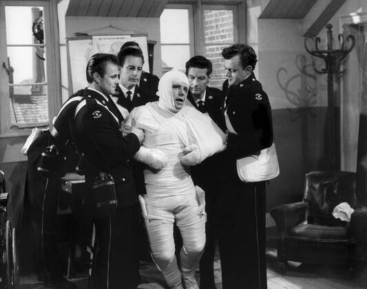 Norman Wisdom Characters: Norman Pitkin Film: A Stitch In Time Director ...