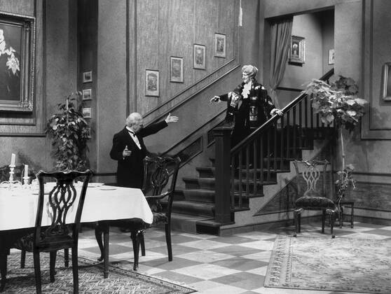 Freddie Finton & May Warden Characters: & Miss Sophie Film: Der 90 ...