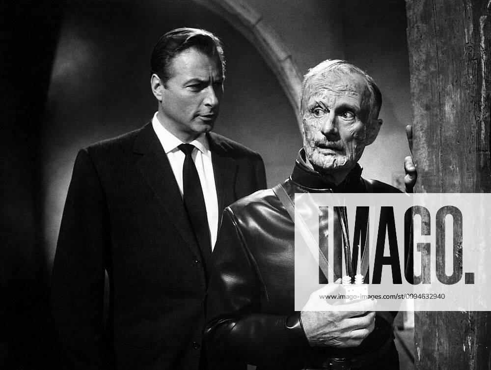 Lex Barker & Rudolf Fernau Characters: FBI-Agent Joe Como & Professor ...