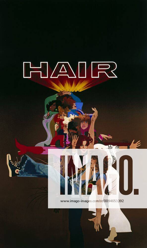 Movie Poster Film: Hair Director: Milos Forman 14 March