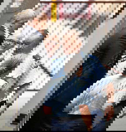 ROBERT STRUCELJ COURT, Robert Strucelj arrives to the Supreme Court of ...